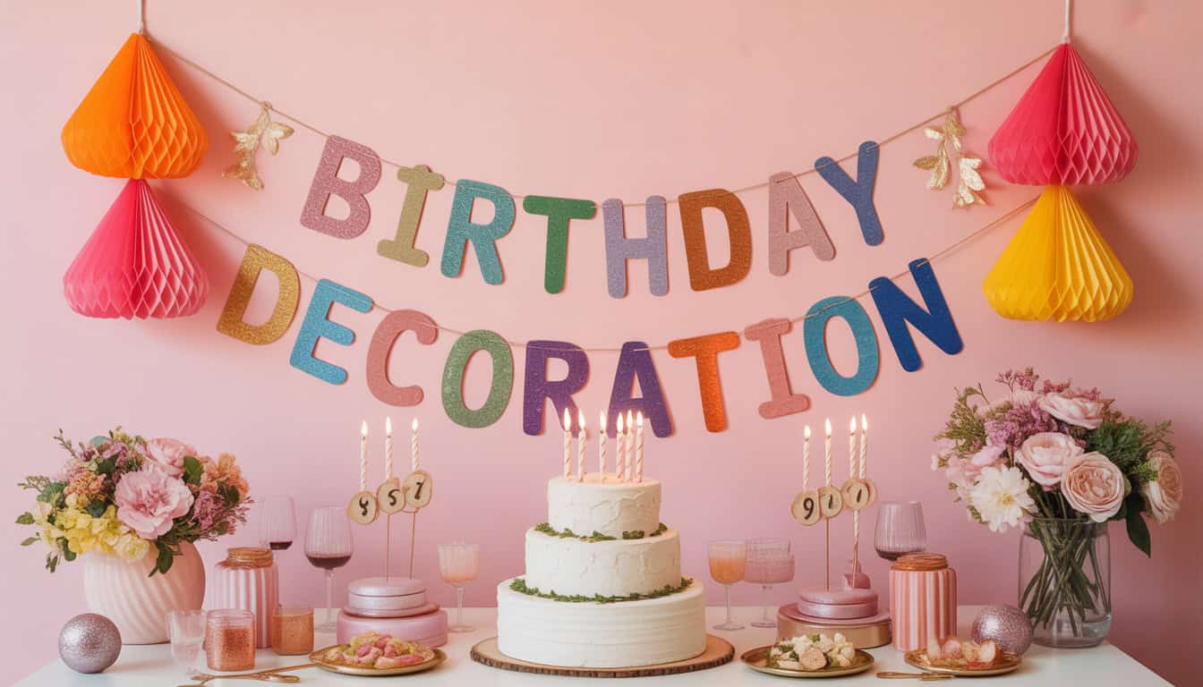 17 Birthday Decoration Ideas to Make Any Celebration Unforgettable ...