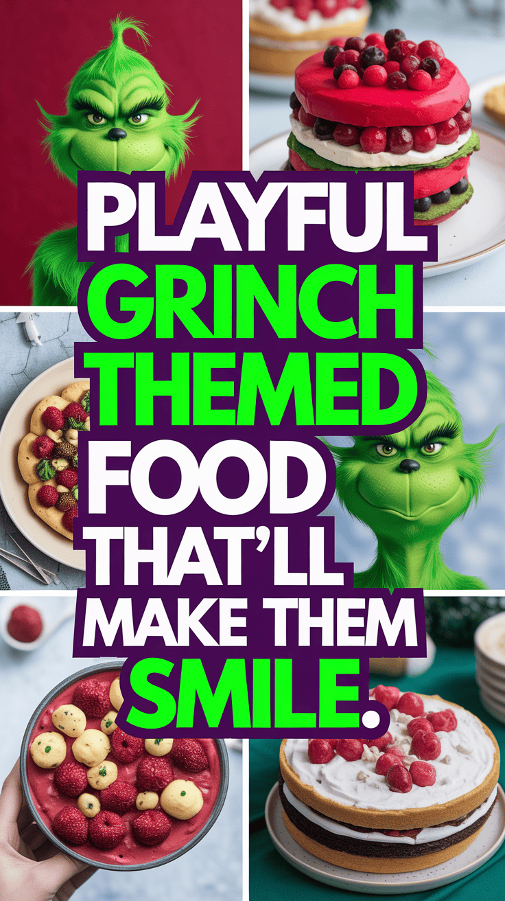 How to Make Easy Grinch Themed Food Everyone Will Eat Up - Good Mom Living