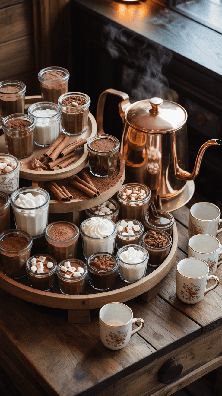 How to Create Hot Cocoa Bar Ideas for a Cozy Party - Good Mom Living