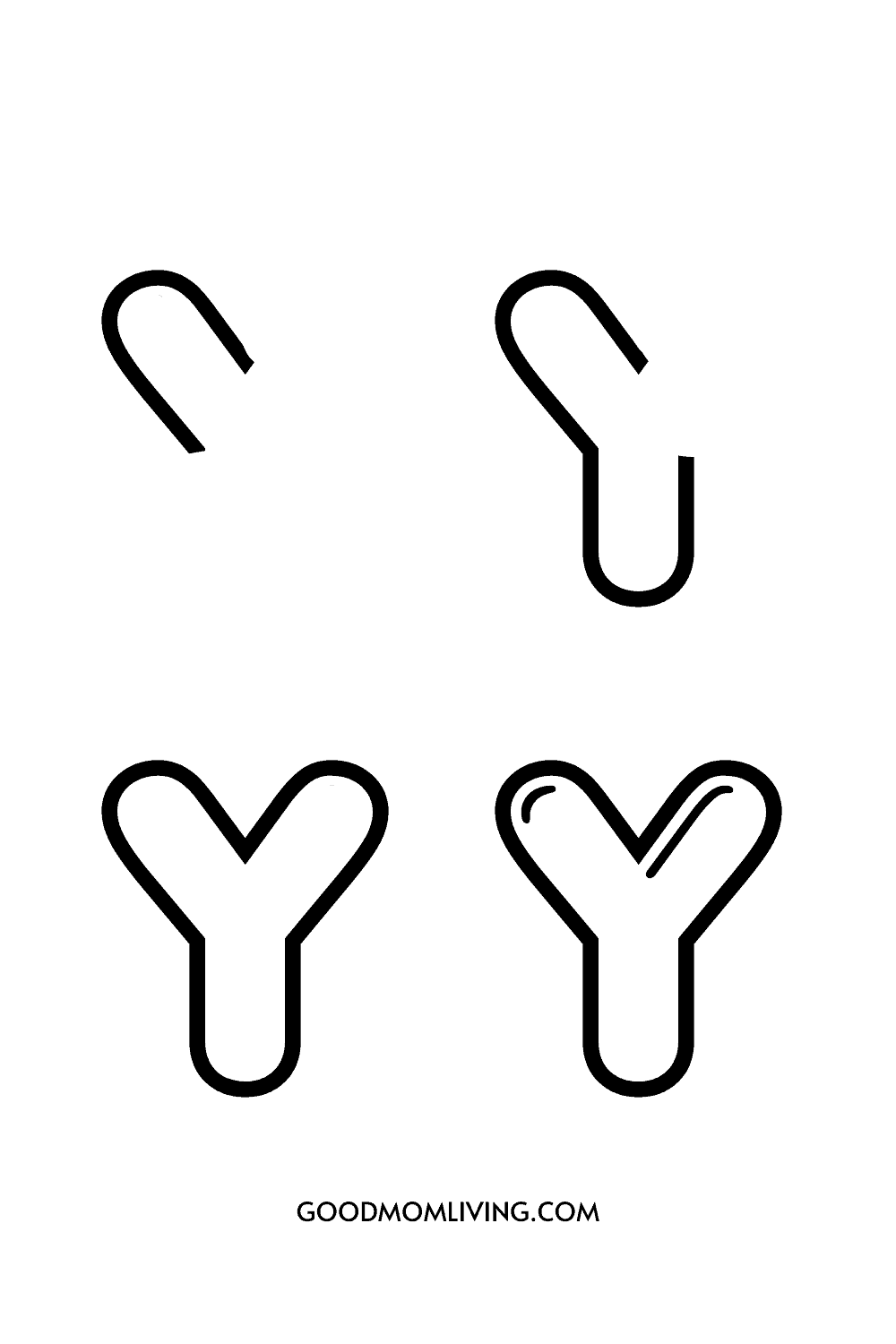 Free Printable Bubble Letter Y (Creative and Fun) - Good Mom Living