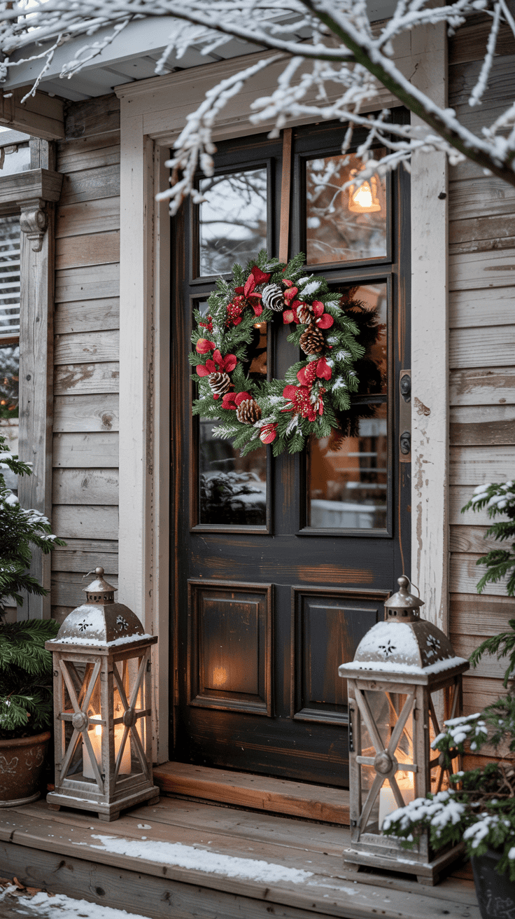 January Porch Decor That’s Welcoming and Wintry - Good Mom Living