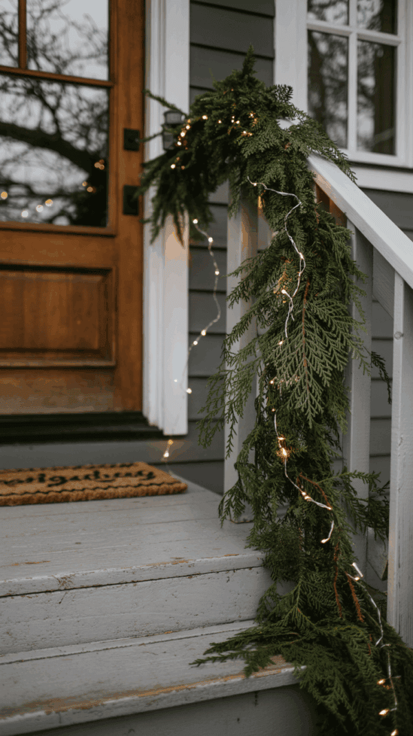 January Porch Decor That’s Welcoming and Wintry - Good Mom Living