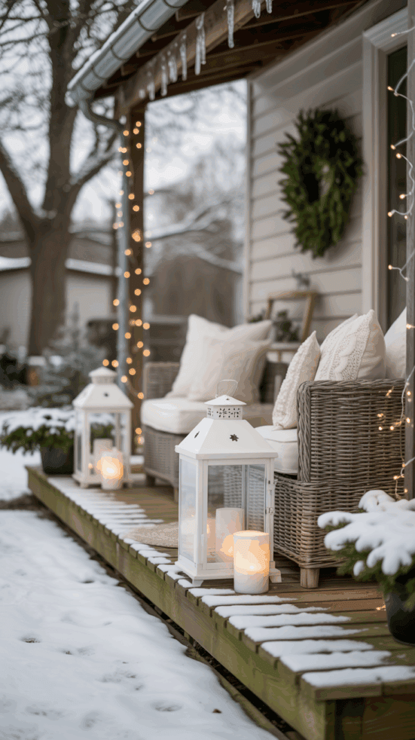 January Porch Decor That’s Welcoming and Wintry - Good Mom Living