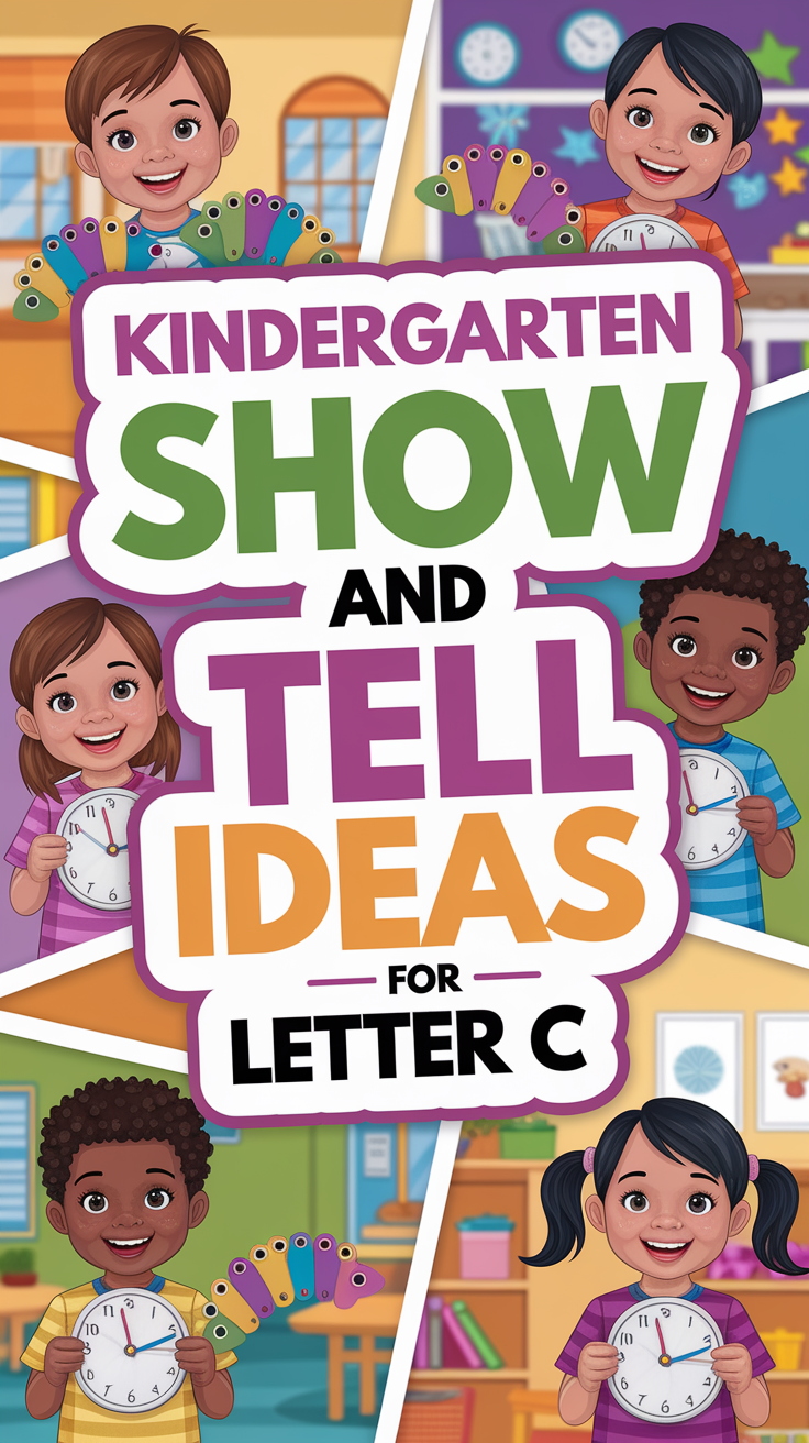 Cute and Clever Show and Tell Ideas for Letter C - Good Mom Living