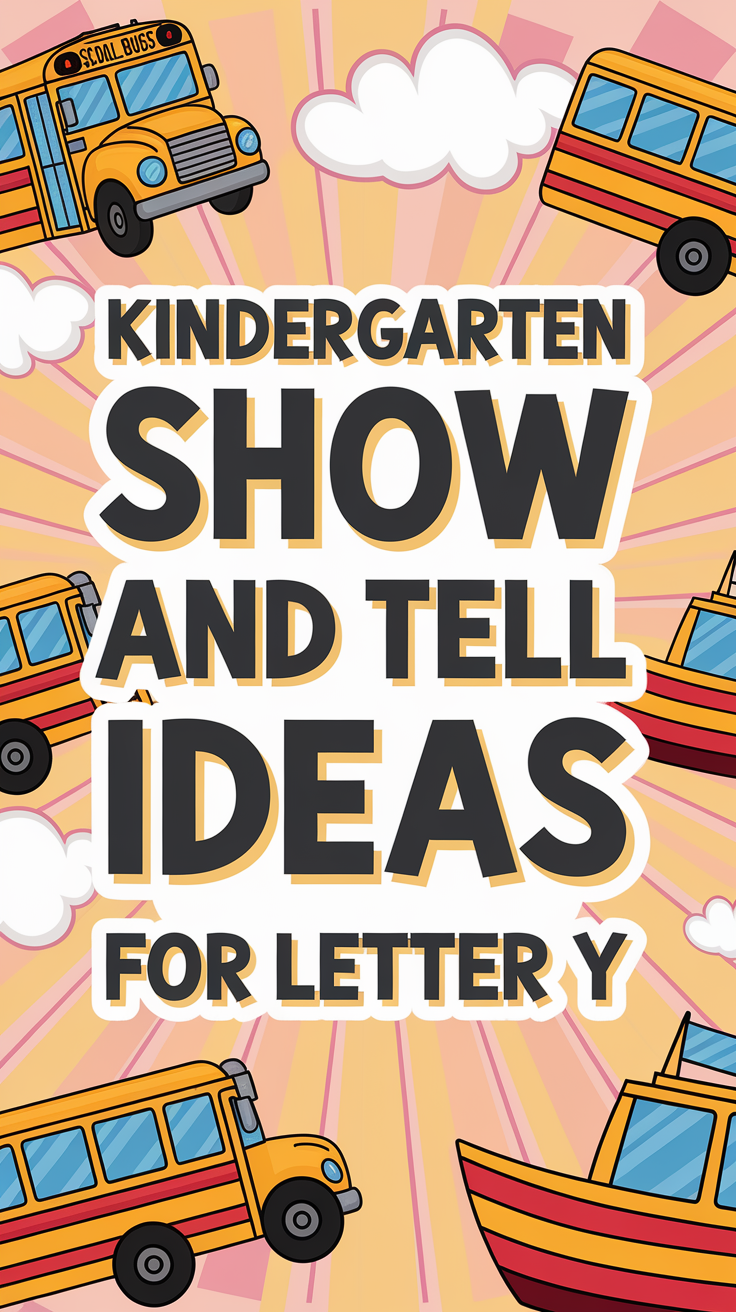 You’ll Love These Show and Tell Ideas for Letter Y - Good Mom Living