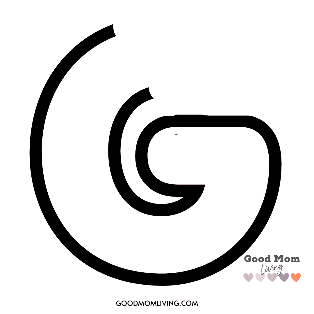 Bubble Letter G to Print and Color (Free PDF) - Good Mom Living