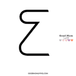 Free Printable Bubble Letter Z for Crafts and Coloring - Good Mom Living