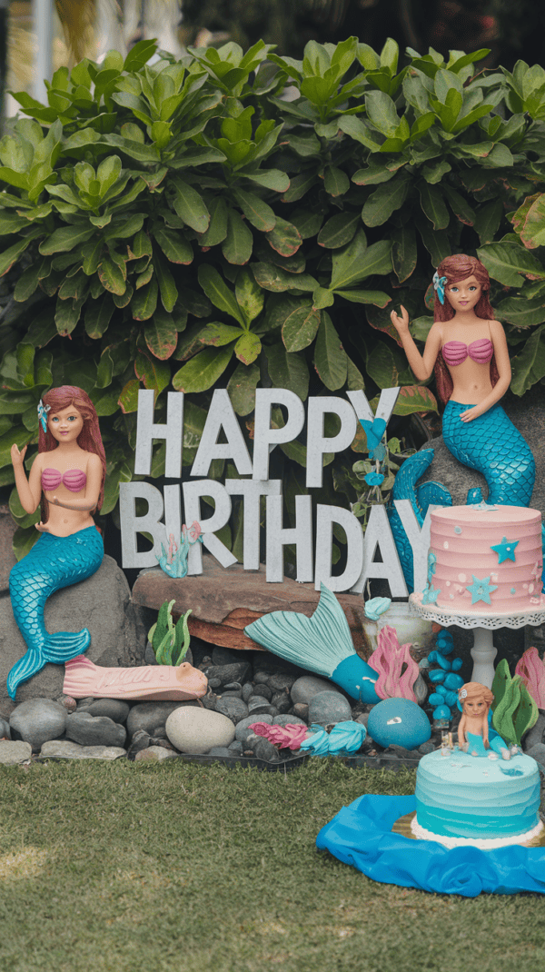 How We Created a Magical Mermaid Theme Birthday Party - Good Mom Living