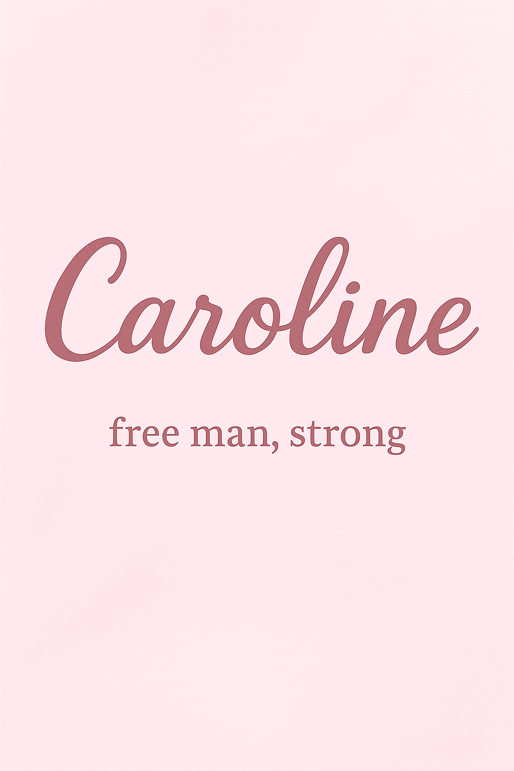 Finding A Middle Name That Matches The Grace of Caroline - Good Mom Living