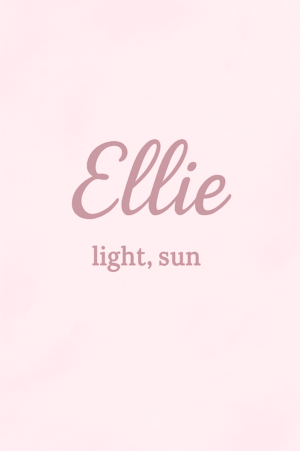 What Makes Ellie So Sweet With Middle Names That Flow - Good Mom Living