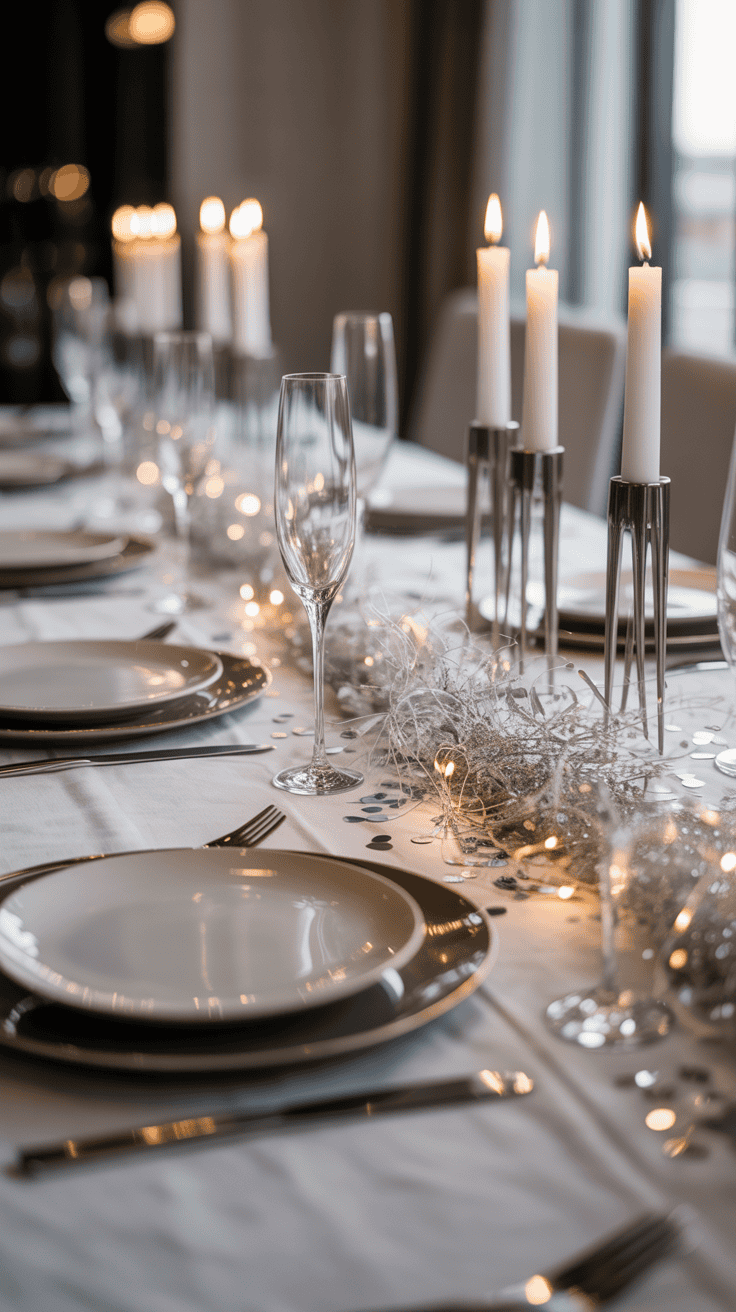 How To Style New Years Eve Table Setting Ideas For a Fun Look - Good ...