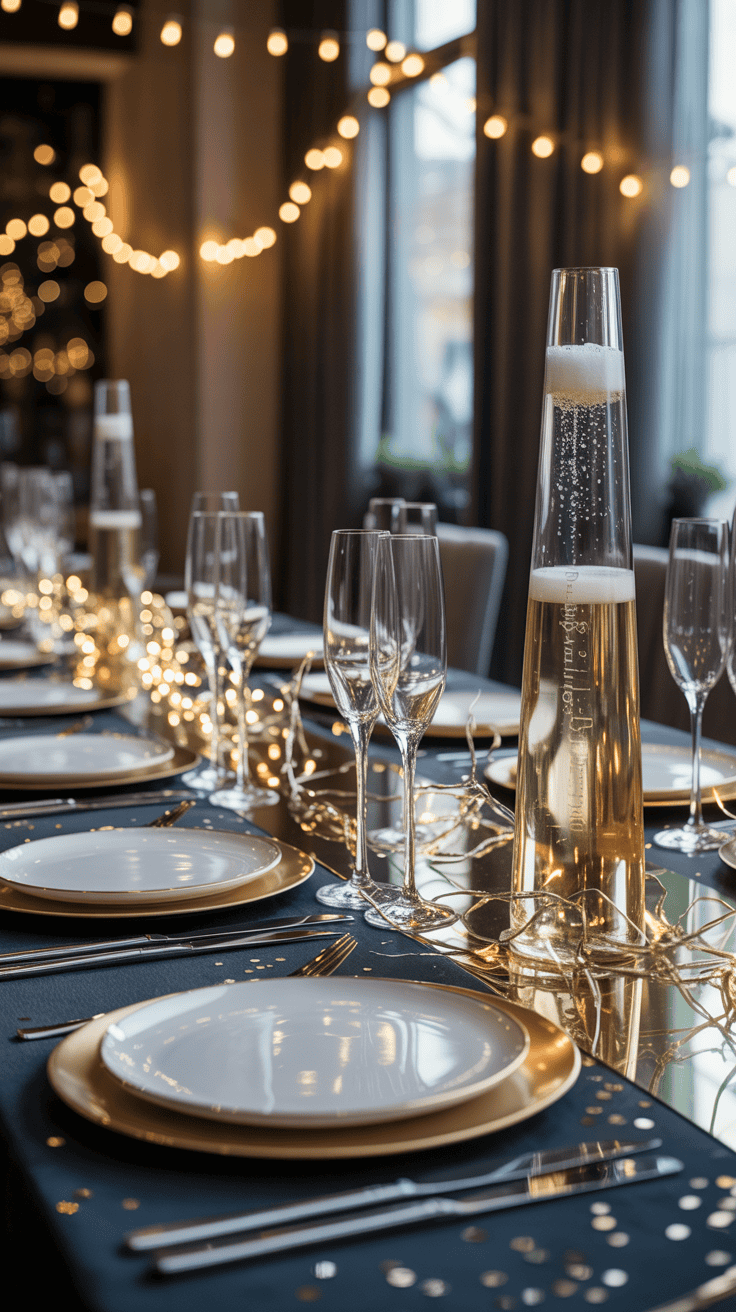 How To Style New Years Eve Table Setting Ideas For a Fun Look - Good ...