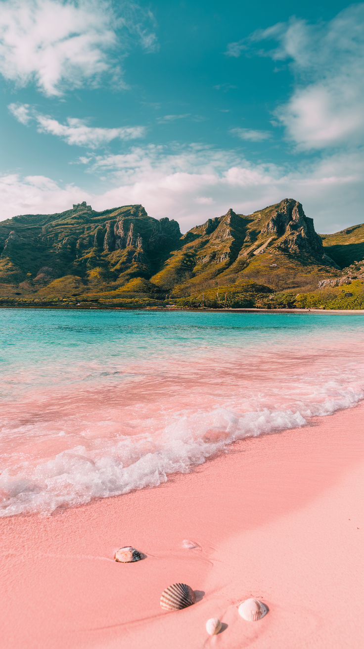 Summer Pink Beach Wallpaper Designs That Bring Warm Vibes - Good Mom Living