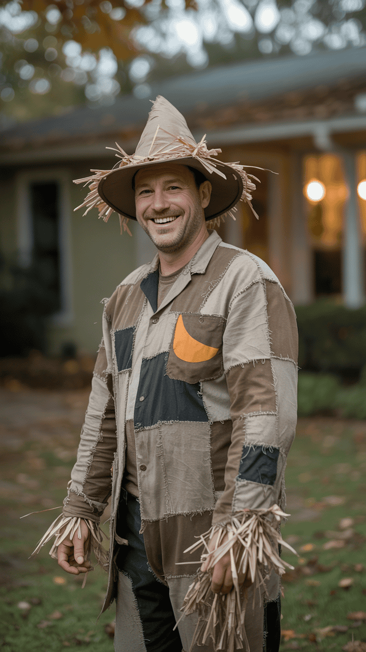 How to Make a Wizard of Oz Scarecrow Costume Without Sewing - Good Mom ...