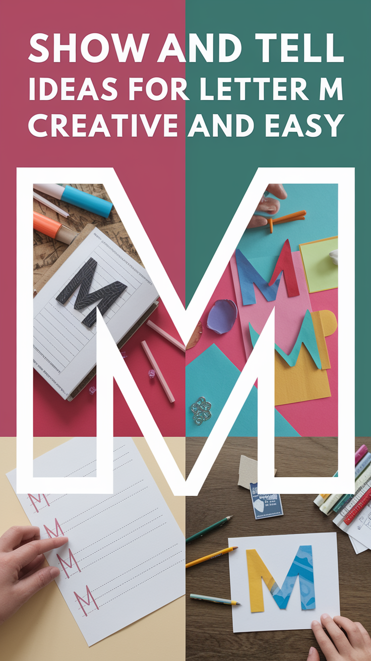 Memorable Show and Tell Ideas for Letter M - Good Mom Living