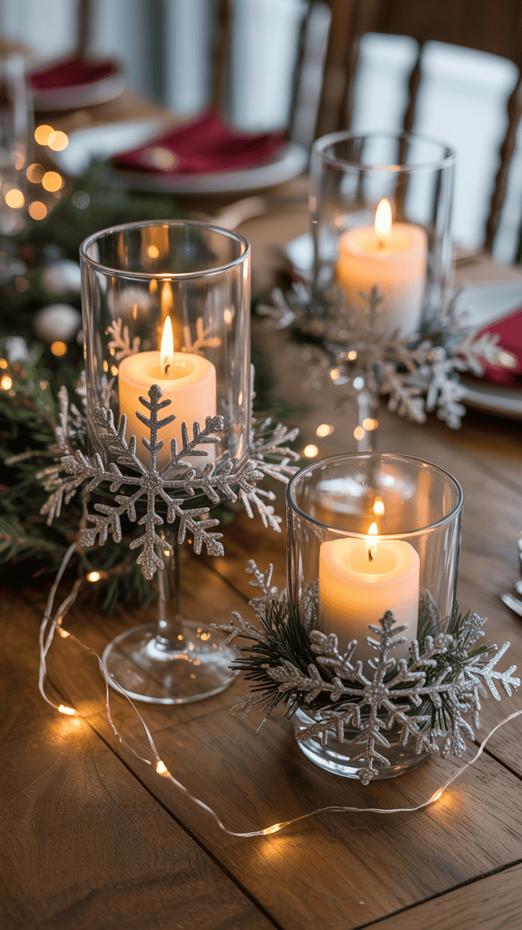 DIY Snowflake Centerpieces to Make Your Table Sparkle - Good Mom Living