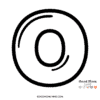 Free Bubble Letter O Printable for Creative Fun - Good Mom Living