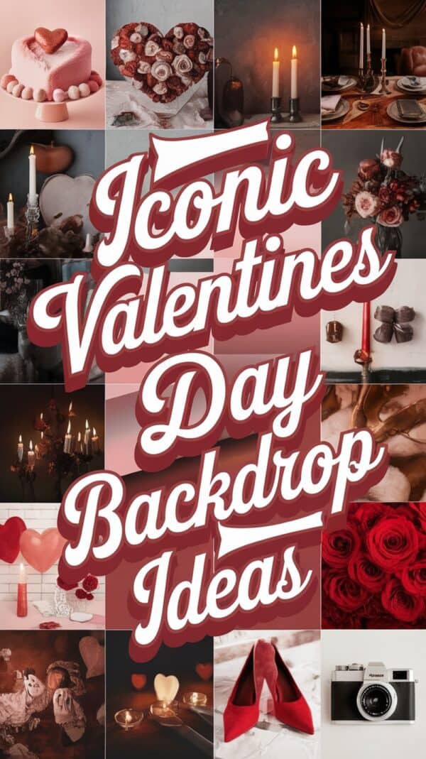 Valentine's Day Backdrop for Photos That Pops on Camera - Good Mom Living